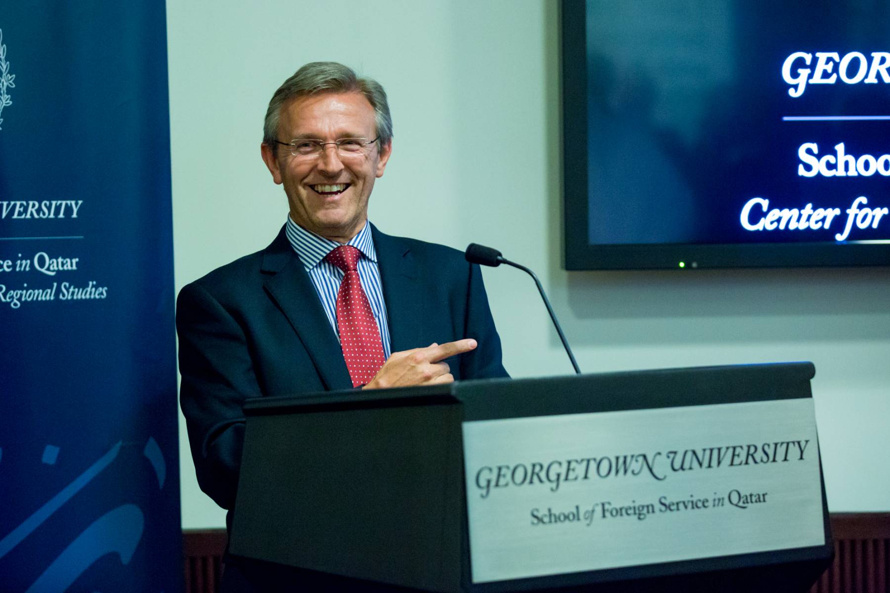 Georgetown Celebrates Achievements Under Dean Nonneman - Georgetown ...