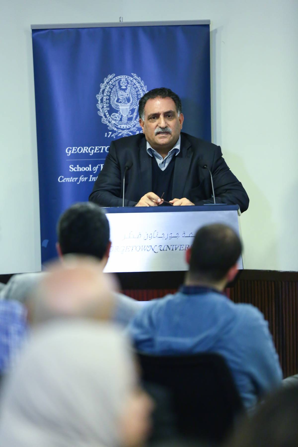Azmi Bishara Talks Democracy in the Middle East at Georgetown ...