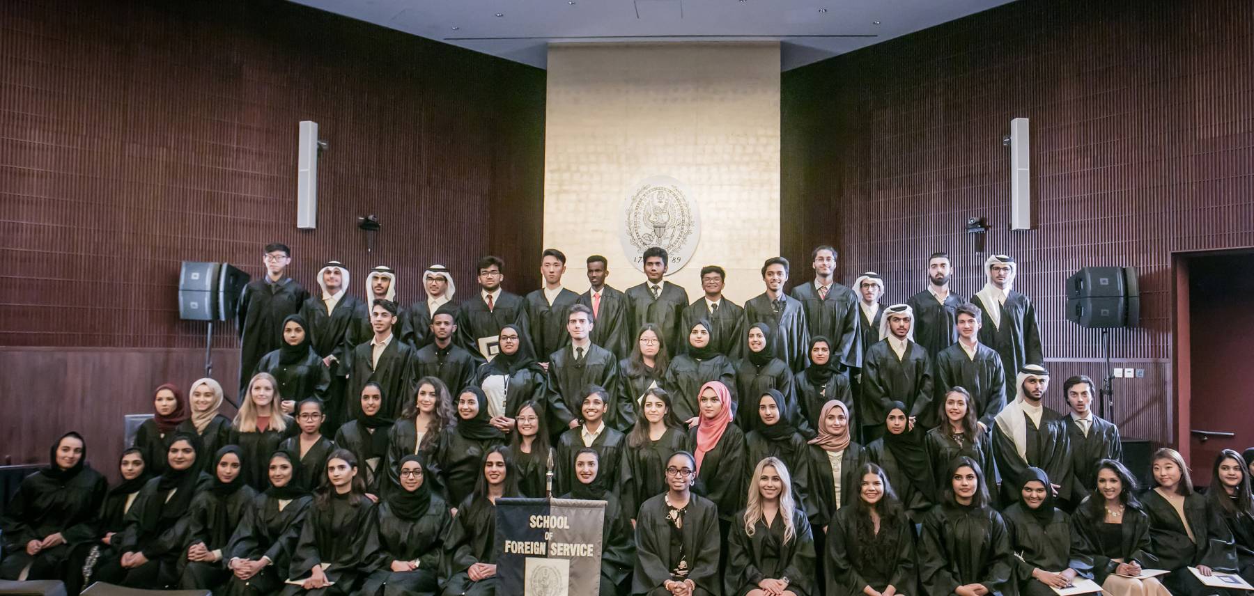 Georgetown Welcomes Class of 2021 - Georgetown University in Qatar