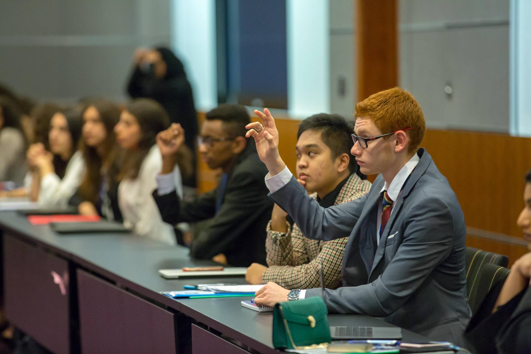 Students Debate Global Issues at Georgetown Model United Nations ...