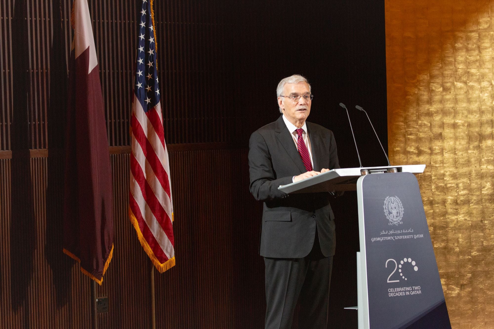 Her Highness Attends Georgetown University in Qatar’s 20 Year ...